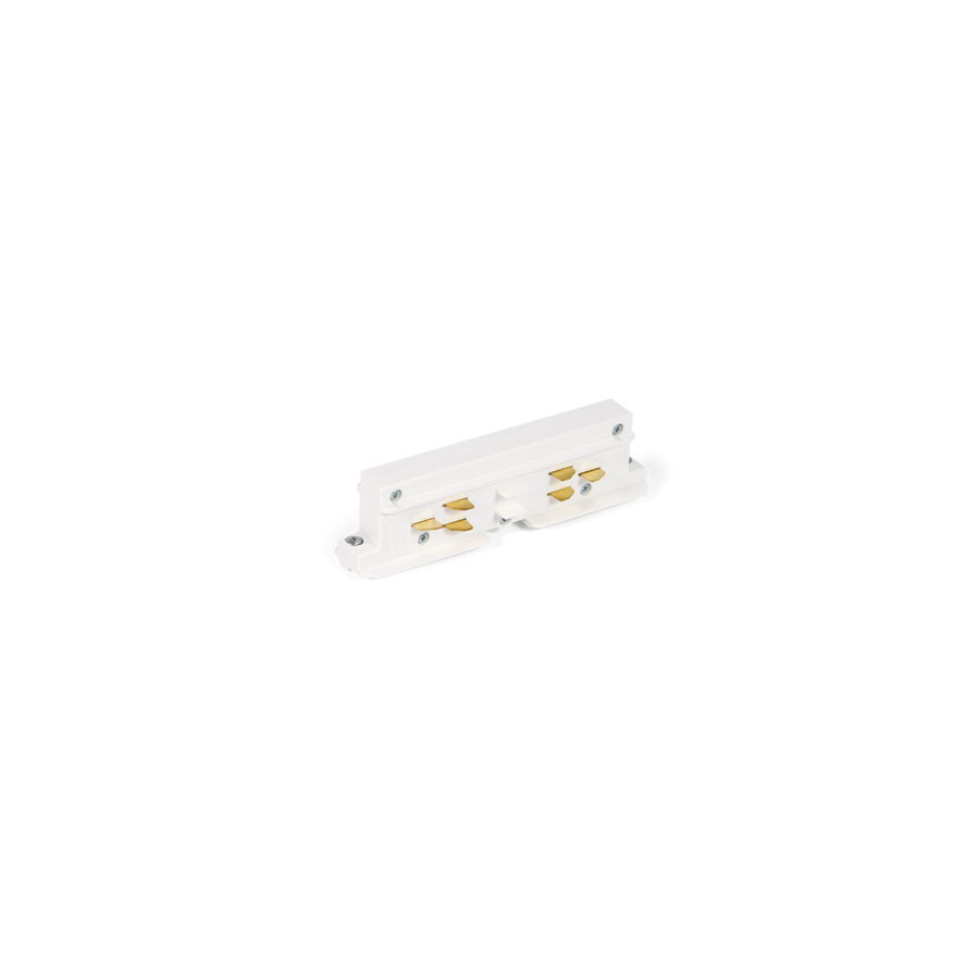 Connector 3-phase track straight Pure White 90014226 | Wever & Ducré