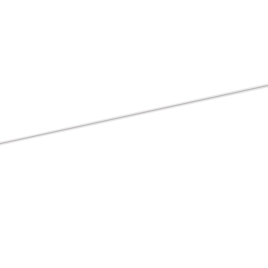 Track Profile 3m 1-phase track recessed Signal White | Wever & Ducré